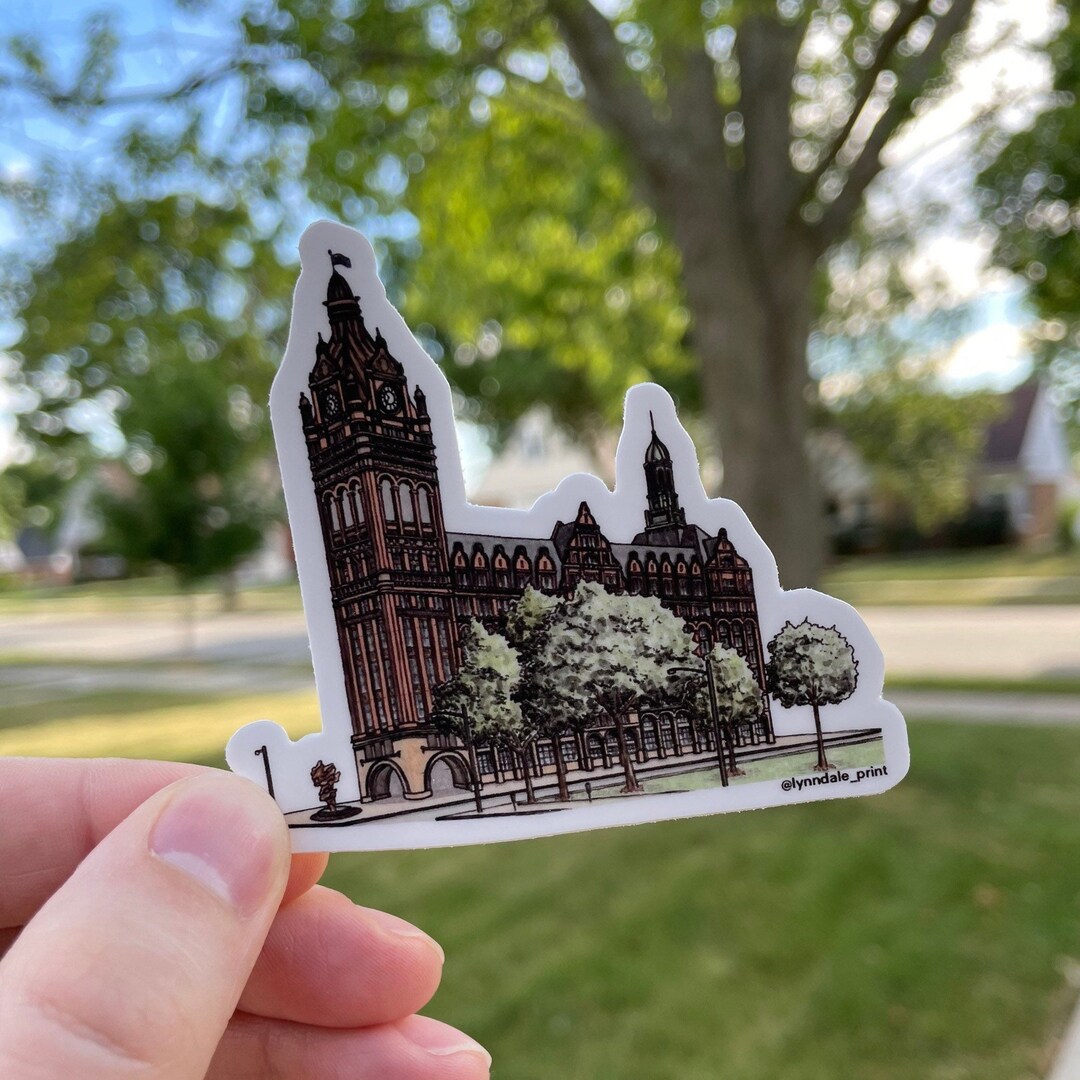Milwaukee City Hall Sticker - Etsy