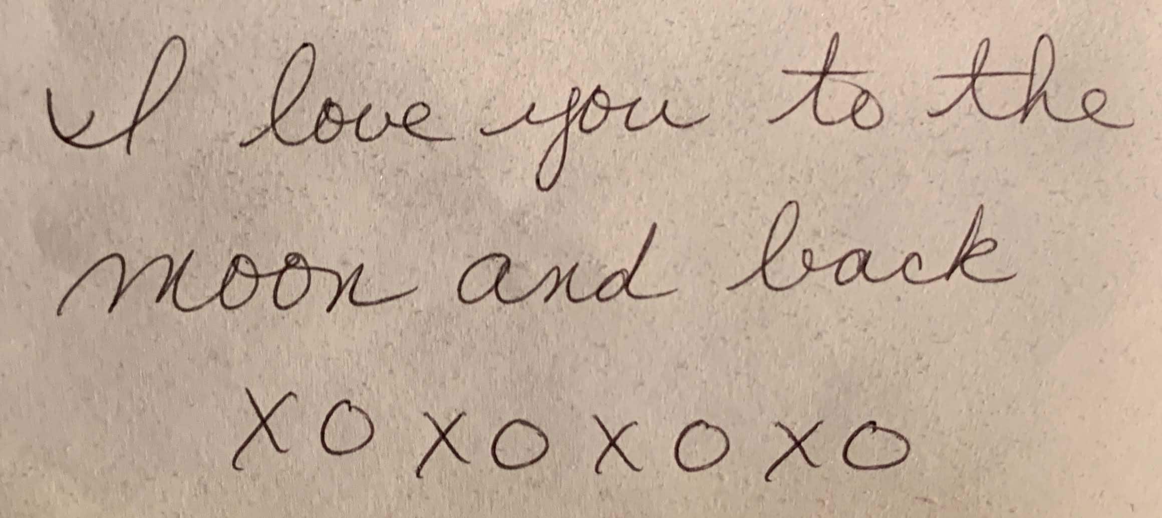 Custom Handwritten Note From/to Loved One - Etsy