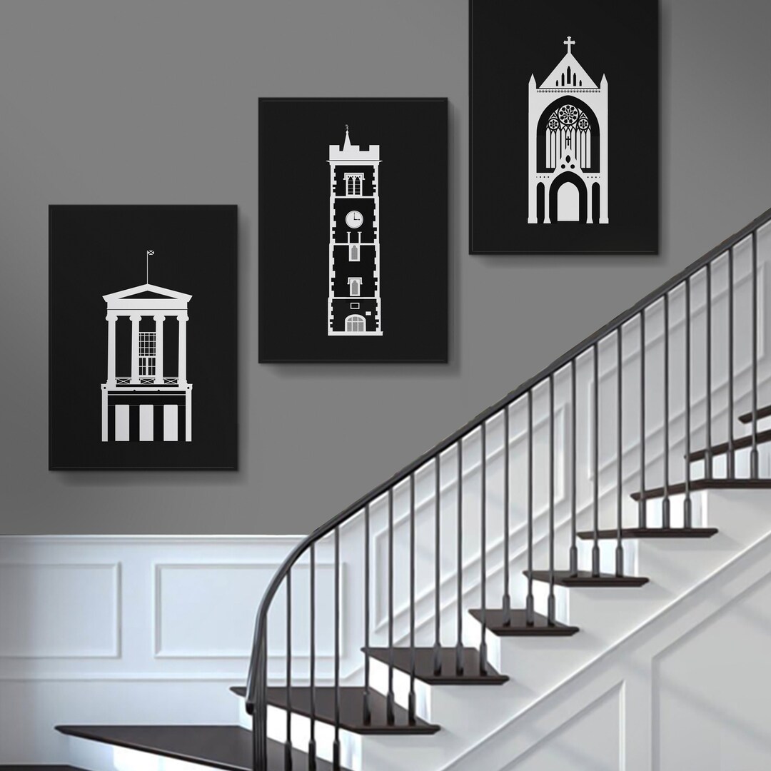 NEW FOR 2023 Iconic St Albans Landmarks in Dramatic X-ray Silhouette ...