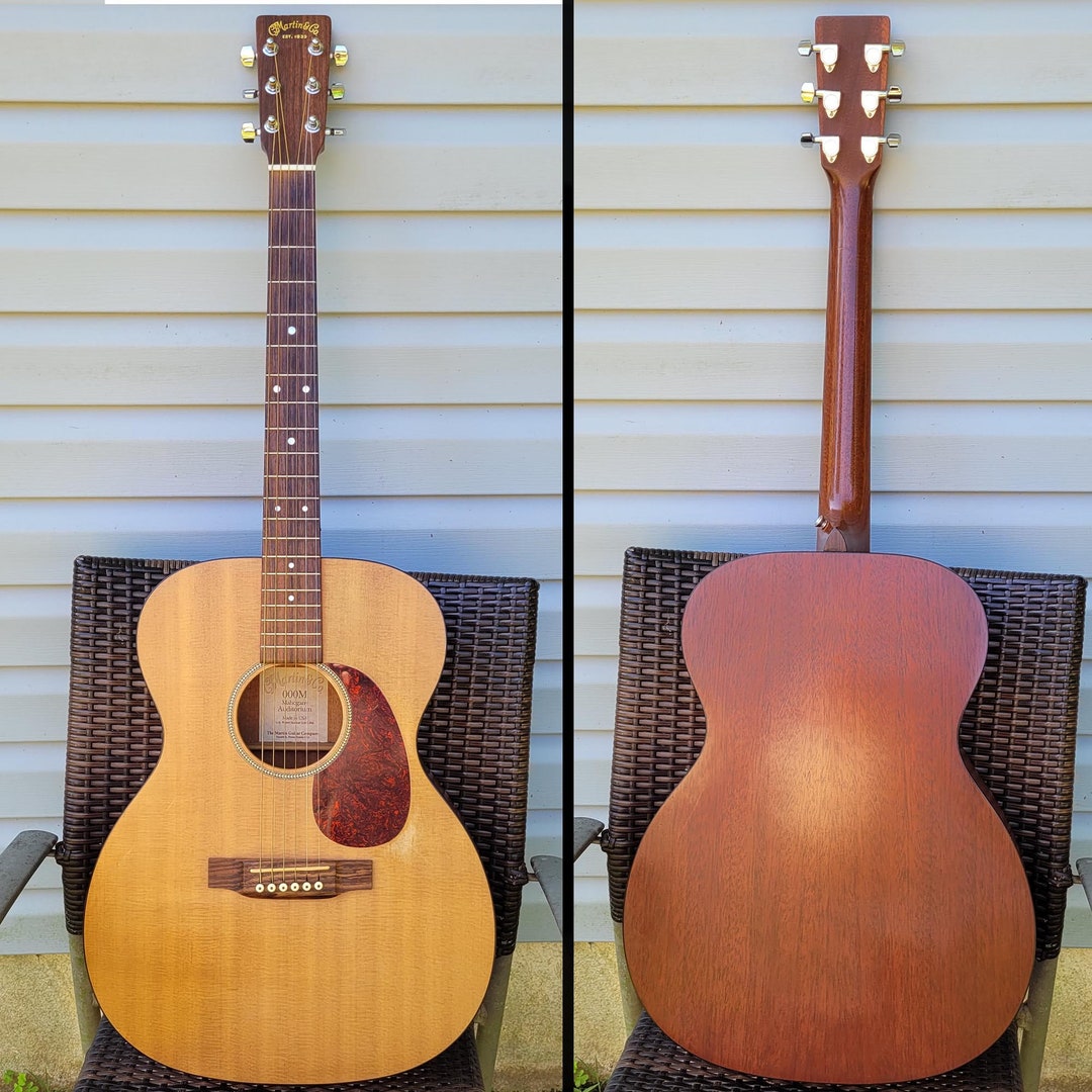 Martin 000M Mahogany Auditorium Guitar With Original Hard Shell Case ...