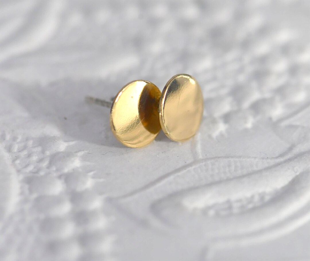 Bronze Stud Earrings 100% Nu Gold Bronze Round 3mm-13mm Tiny to Extra ...