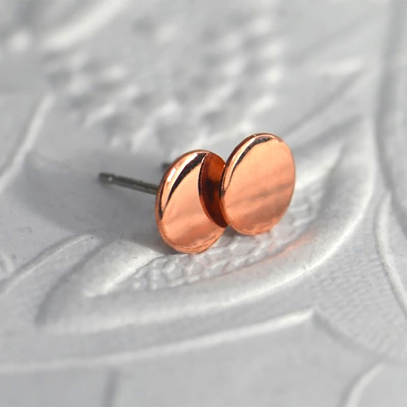 Copper Earrings - Etsy