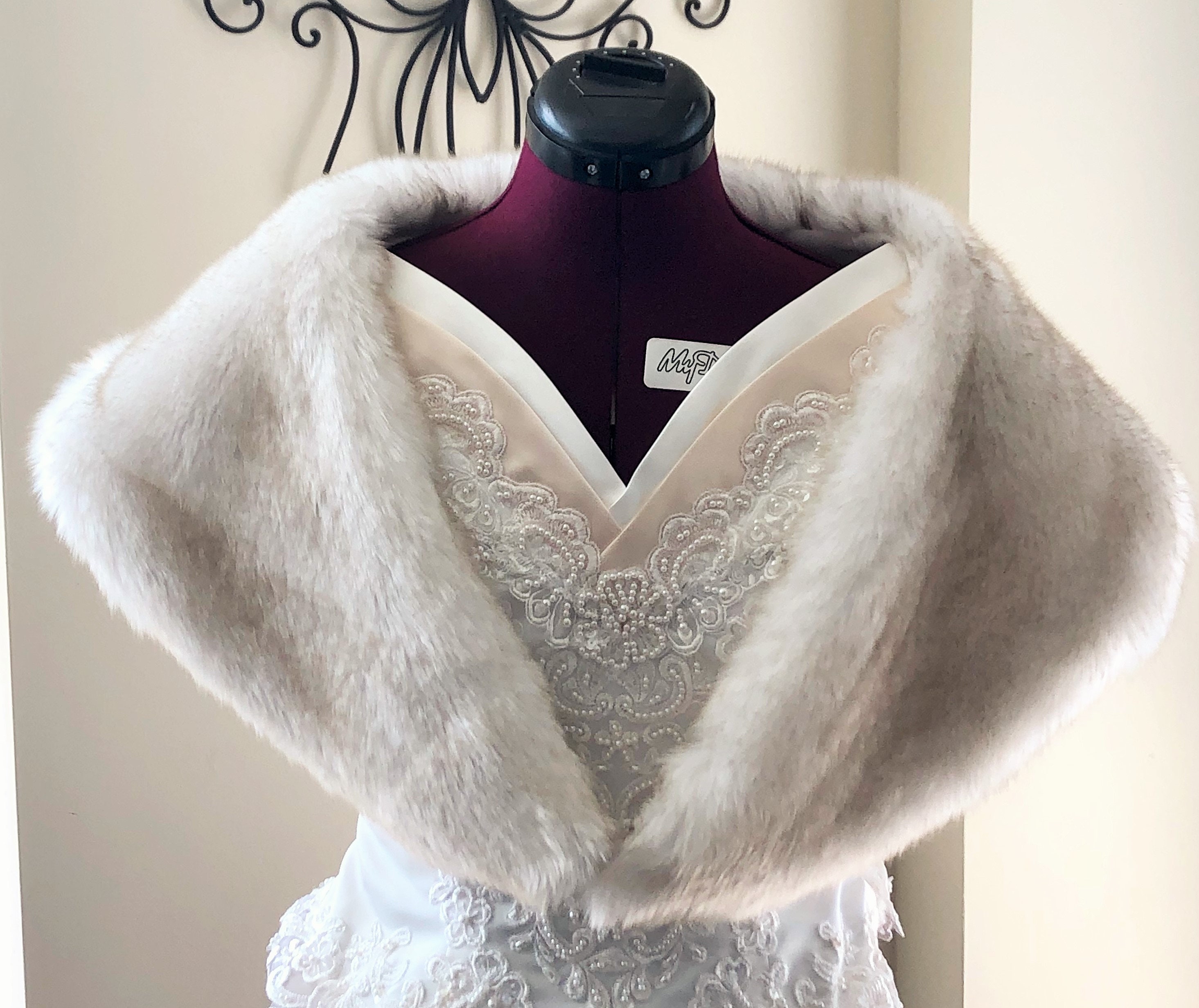 Fur Shrug - Etsy