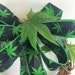 Small Artificial Weed Marijuana 420 Wreath, Front Door or Inside Decor, 420 Cannabis Party ...