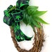 Small Artificial Weed Marijuana 420 Wreath, Front Door or Inside Decor, 420 Cannabis Party ...