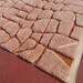 Pink Rug With Terracotta Hollow Design Moroccan Handmade Wool Rug ...