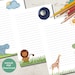 PRINTABLE Safari Jungle Stationery | Stationary for Kids | Letter ...