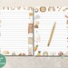 PRINTABLE Instant Download Stationery Kids Boho Woodland letter Writing ...