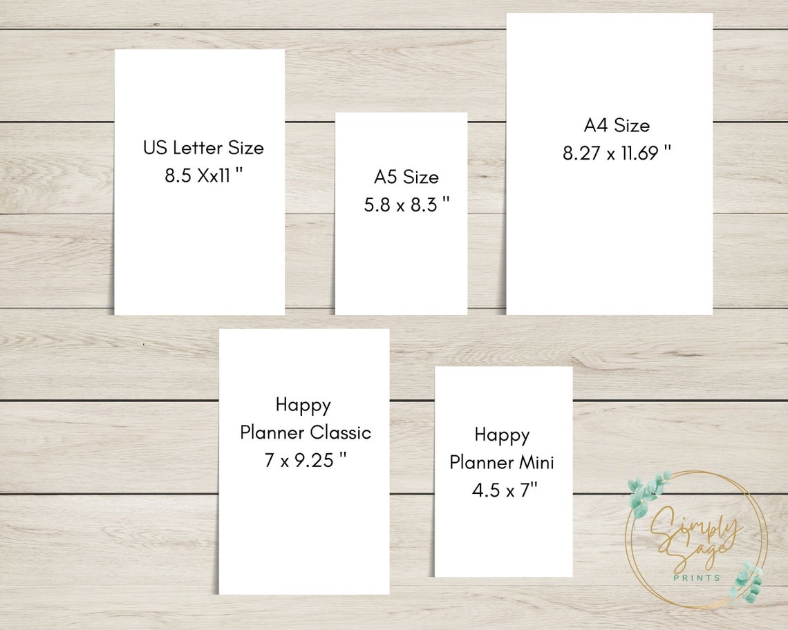 PRINTABLE Stationery Instant Download PDF | Note Paper | Print at Home ...
