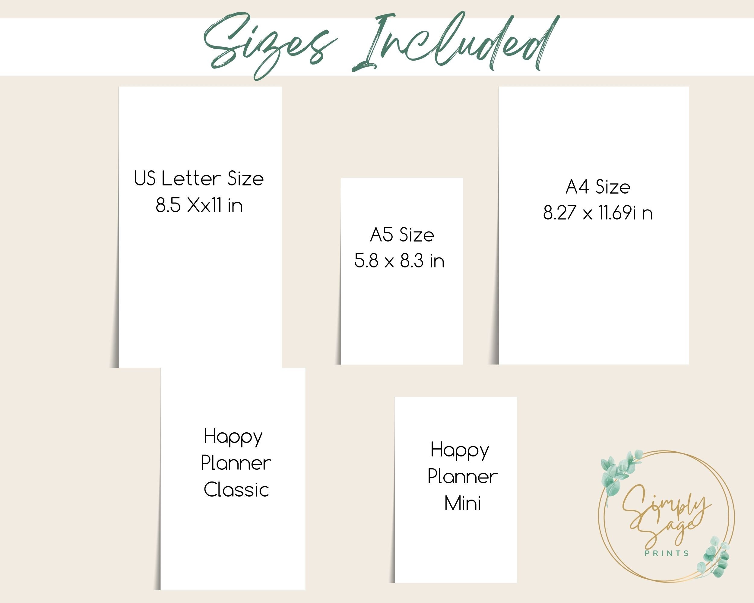 PRINTABLE Instant Download Stationery Leaves Nature Letter Writing ...