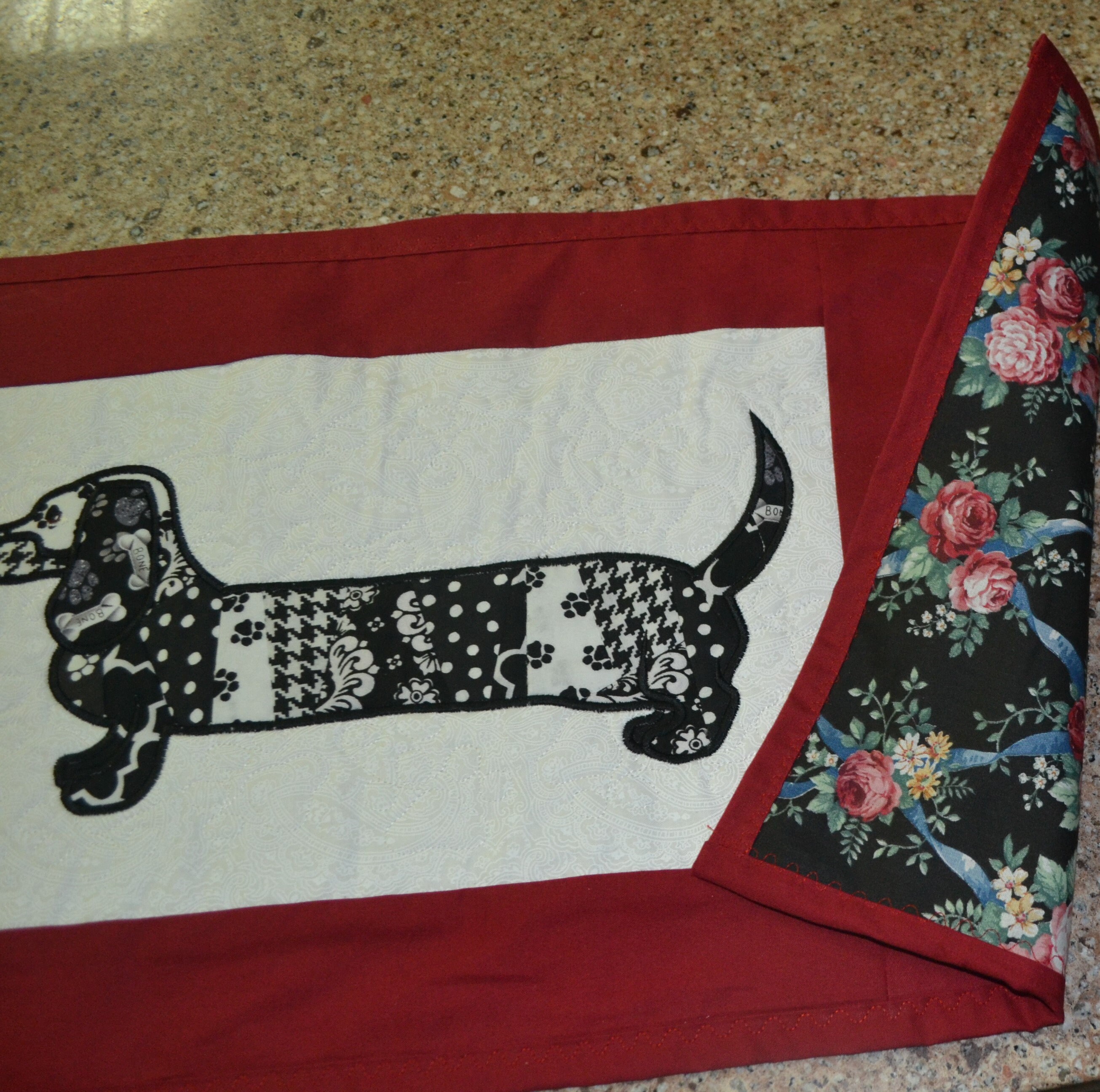 Dachshund Table Runner - Etsy