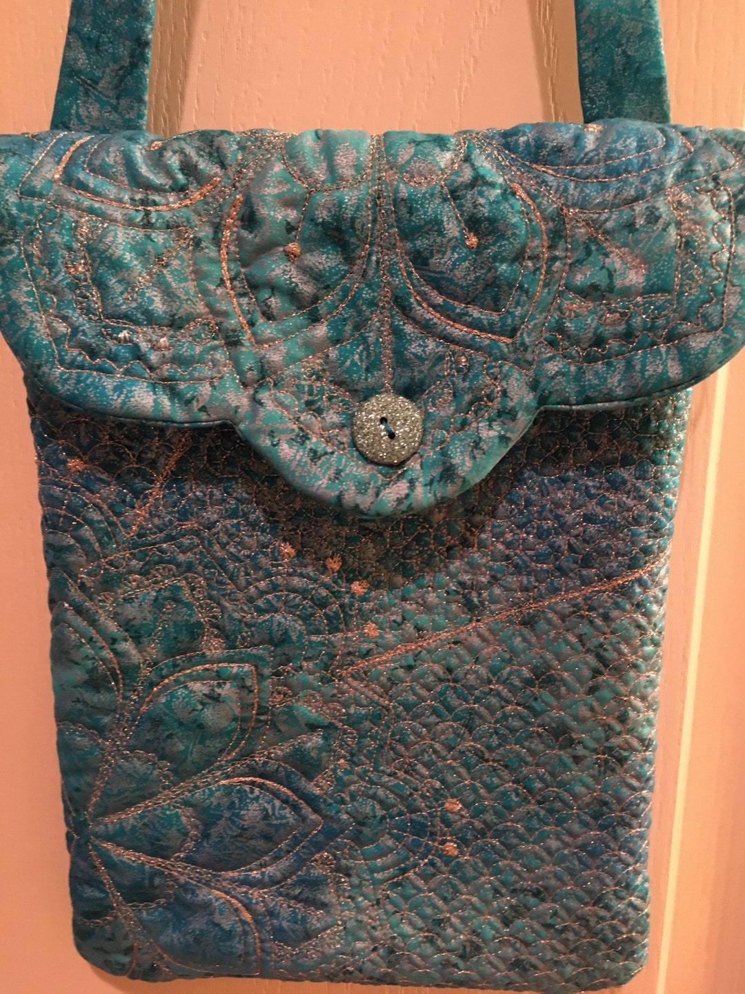 Quilted Mandala Purse-shoulder or Crossbody - Etsy