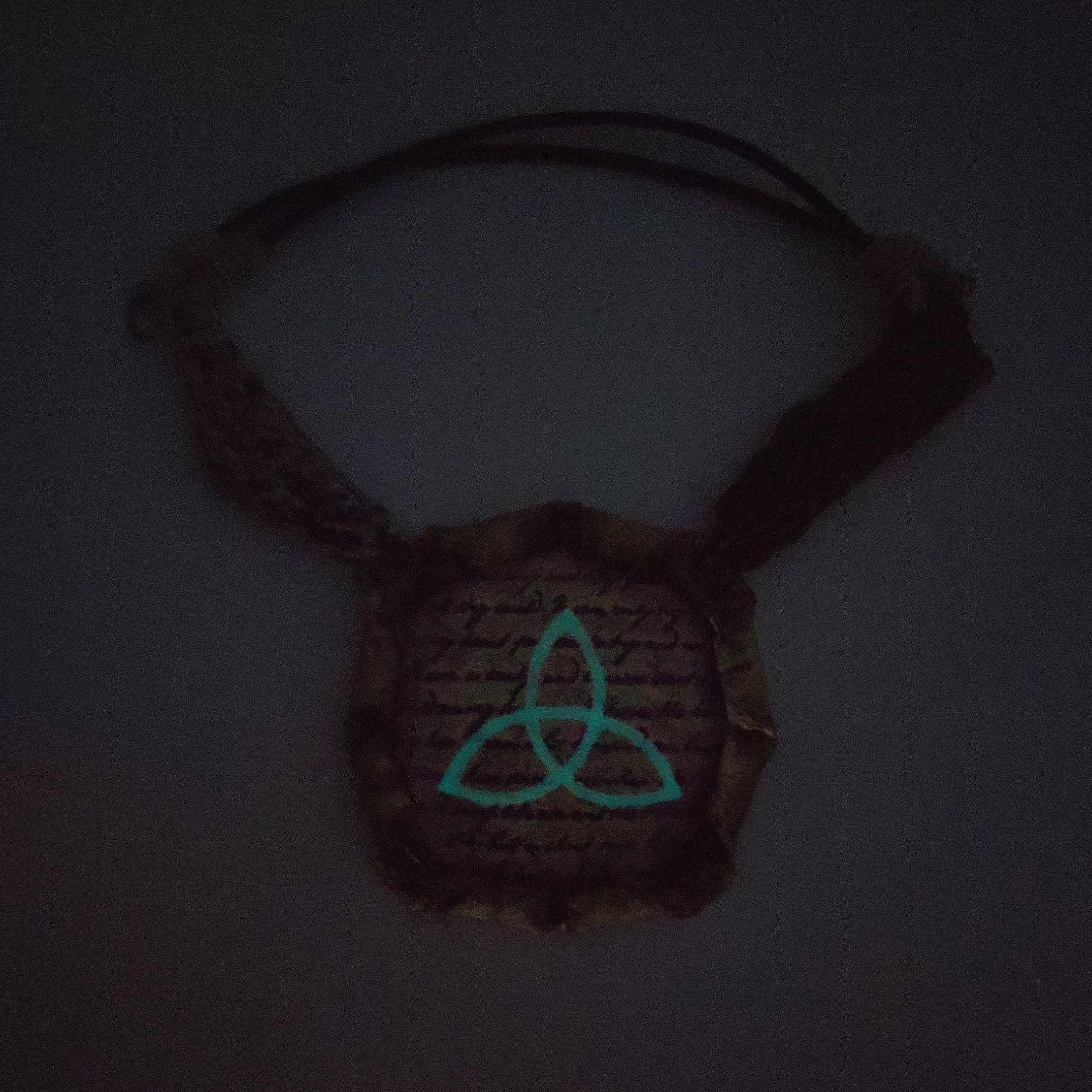 Witchtcraft Protection Necklace, Magic Manuscript Necklace With Witch's ...