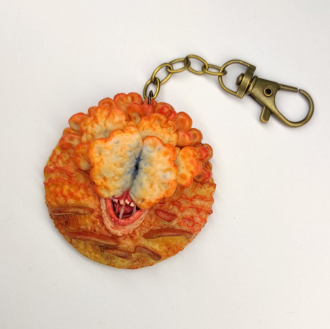 The Last of Us Clicker Head, Cordyceps Infection Charm - Etsy