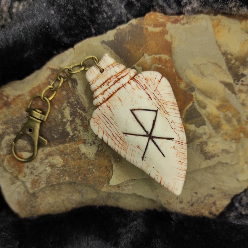 Dragon Tooth Charm, Protection Rune Jewelry - Etsy