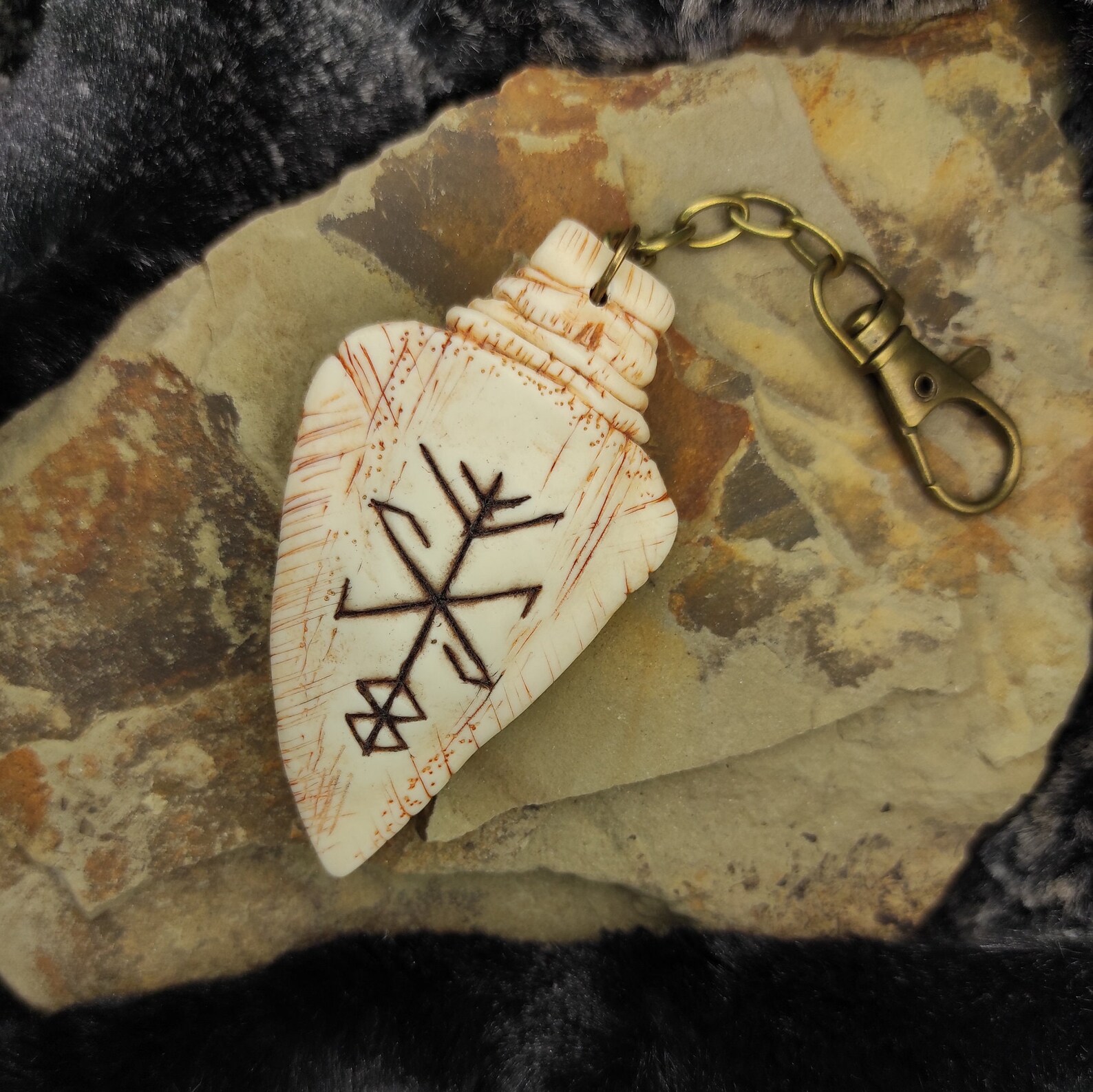 Dragon Tooth Charm, Protection Rune Jewelry - Etsy