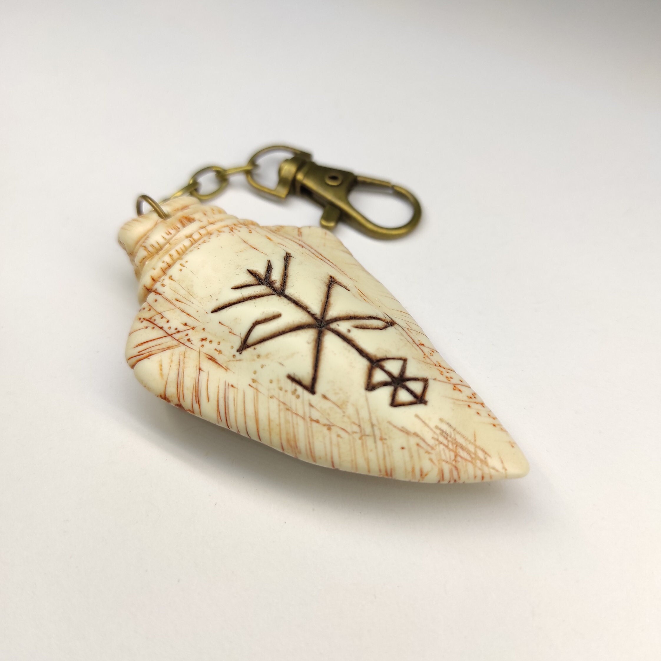 Dragon Tooth Charm, Protection Rune Jewelry - Etsy