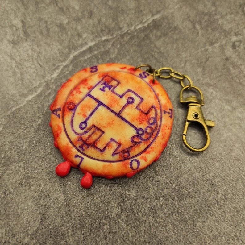 Prince Stolas Sigil, Bloody Charm, Black Magic Symbol - Etsy