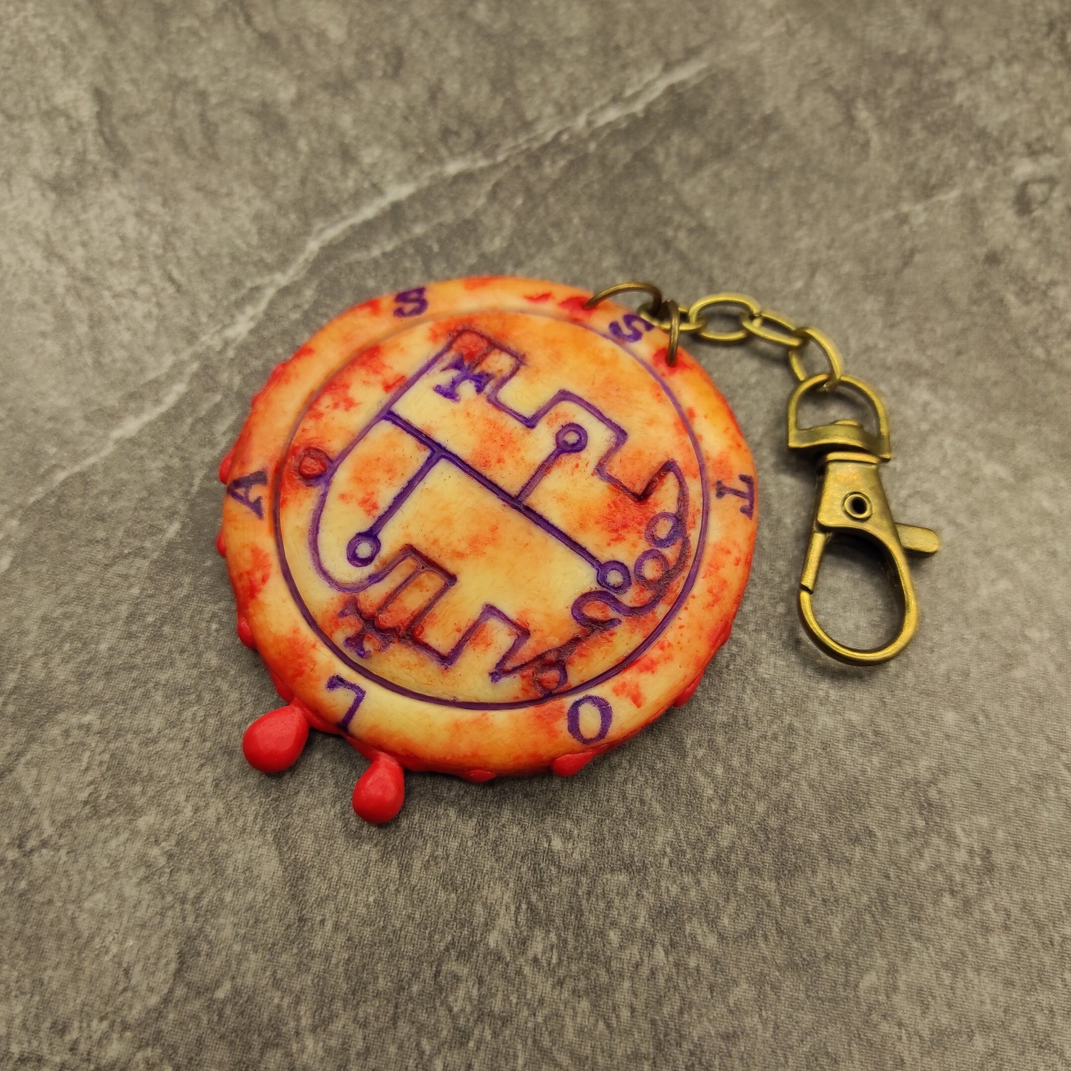 Prince Stolas Sigil, Bloody Charm, Black Magic Symbol - Etsy