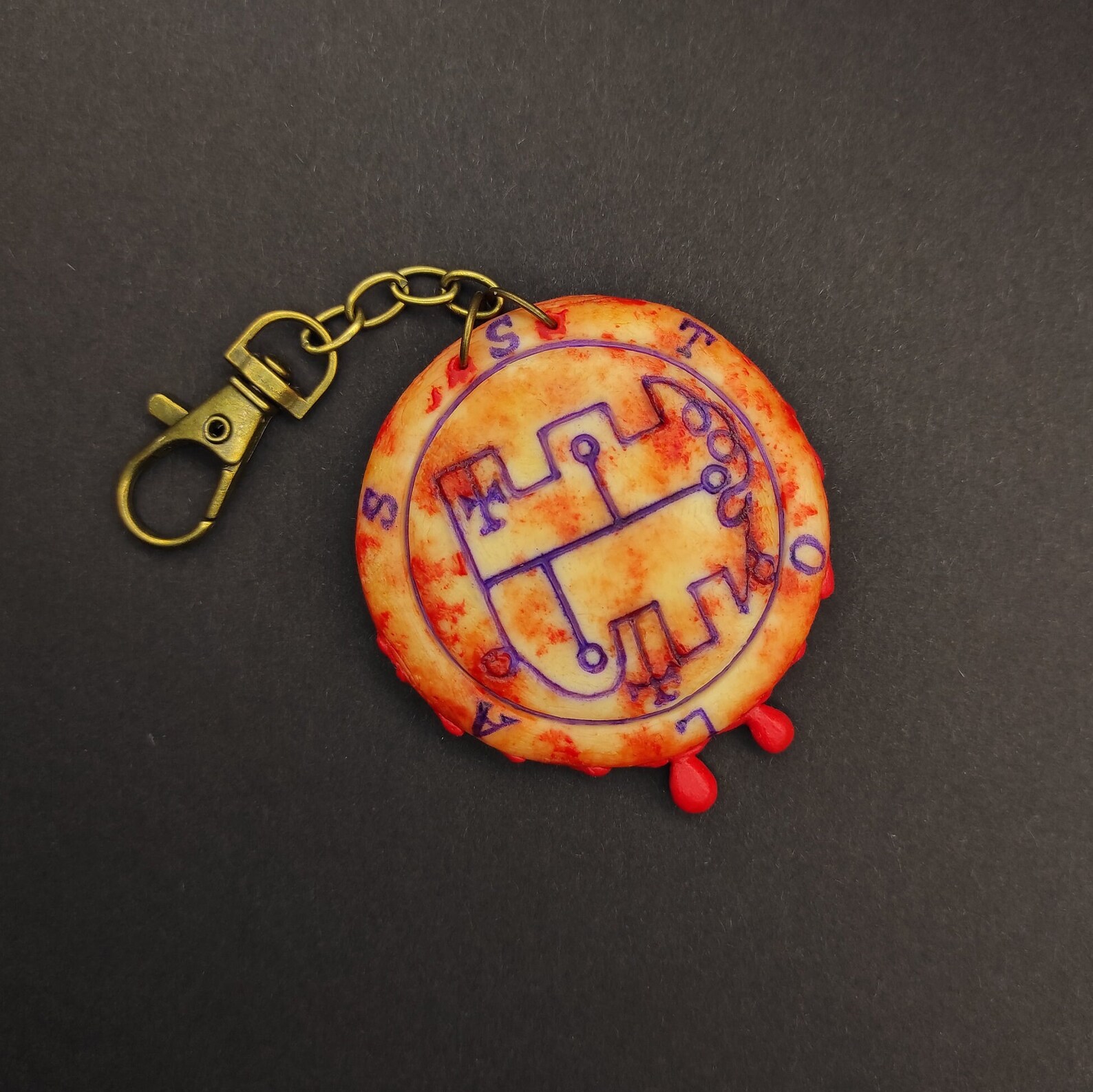 Prince Stolas Sigil, Bloody Charm, Black Magic Symbol - Etsy