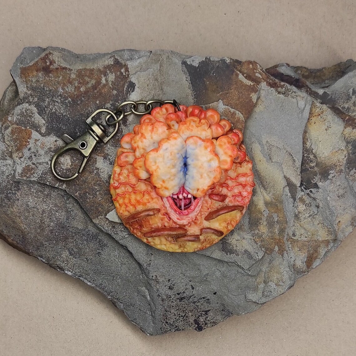 The Last of Us Clicker Head, Cordyceps Infection Charm - Etsy