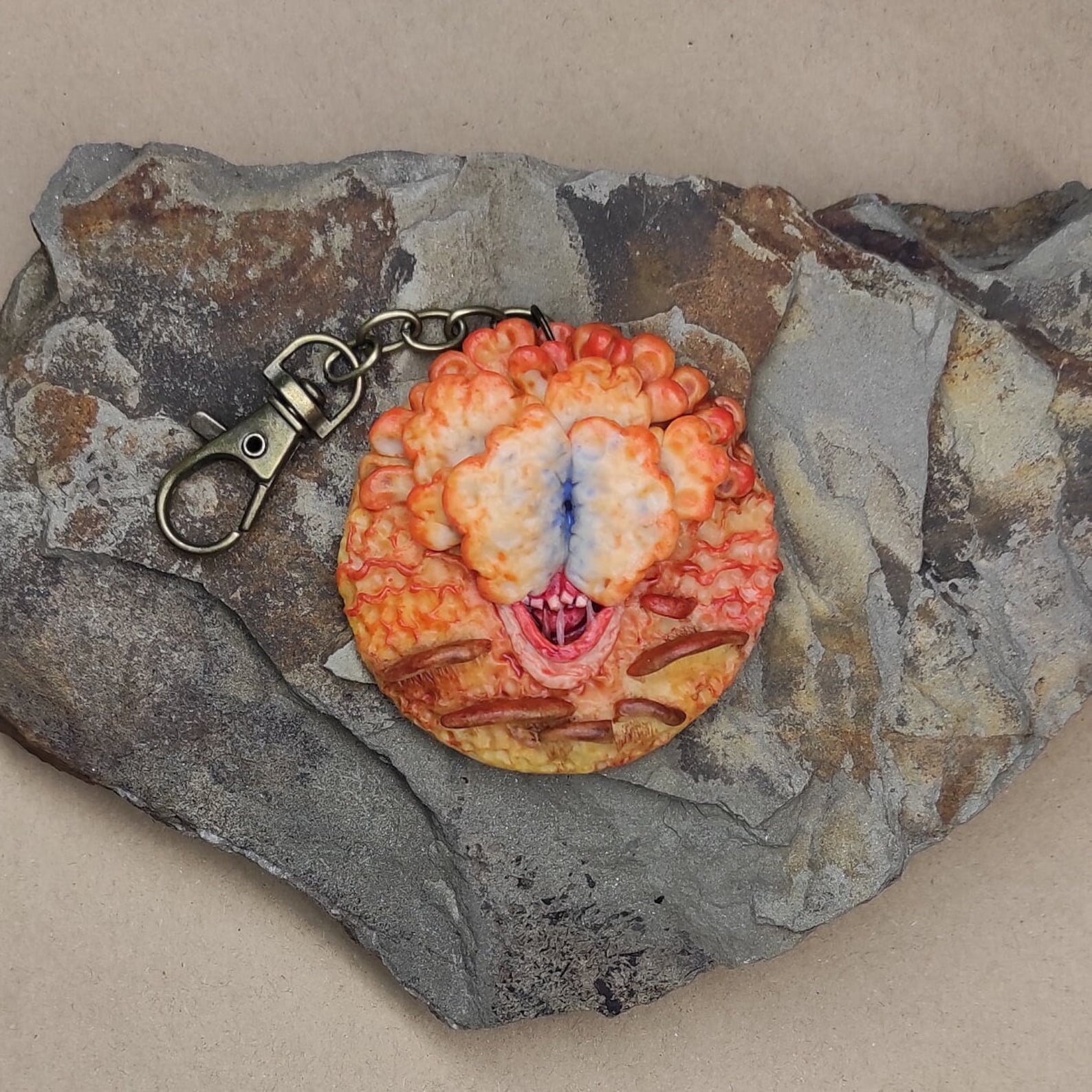 The Last of Us Clicker Head, Cordyceps Infection Charm - Etsy