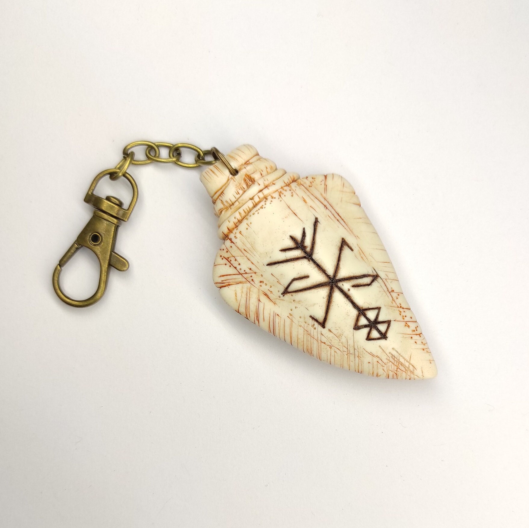 Dragon Tooth Charm, Protection Rune Jewelry - Etsy