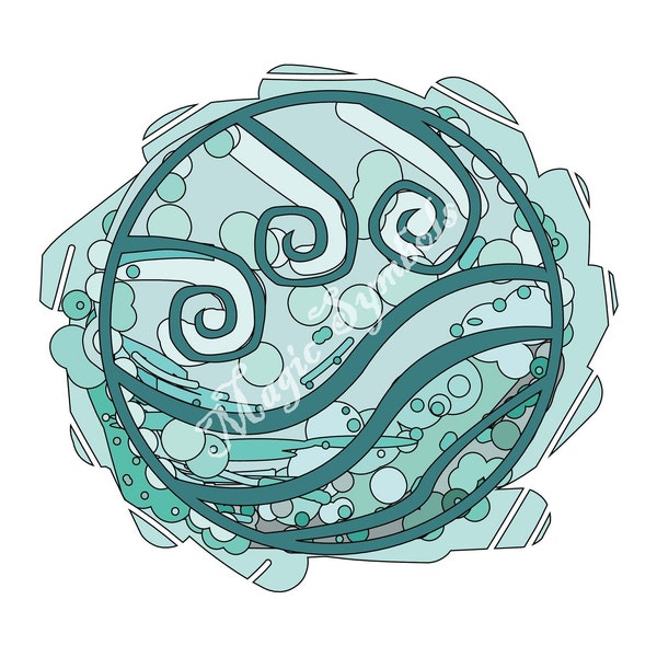 Water Tribe Symbol - Etsy