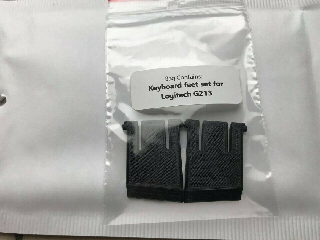Logitech G213 Prodigy Keyboard Set of Two Replacement Feet/foot/leg - Etsy