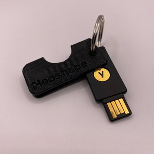 Yubico Yubikey 5, 5C Customizable Protective Case Keychain - Etsy