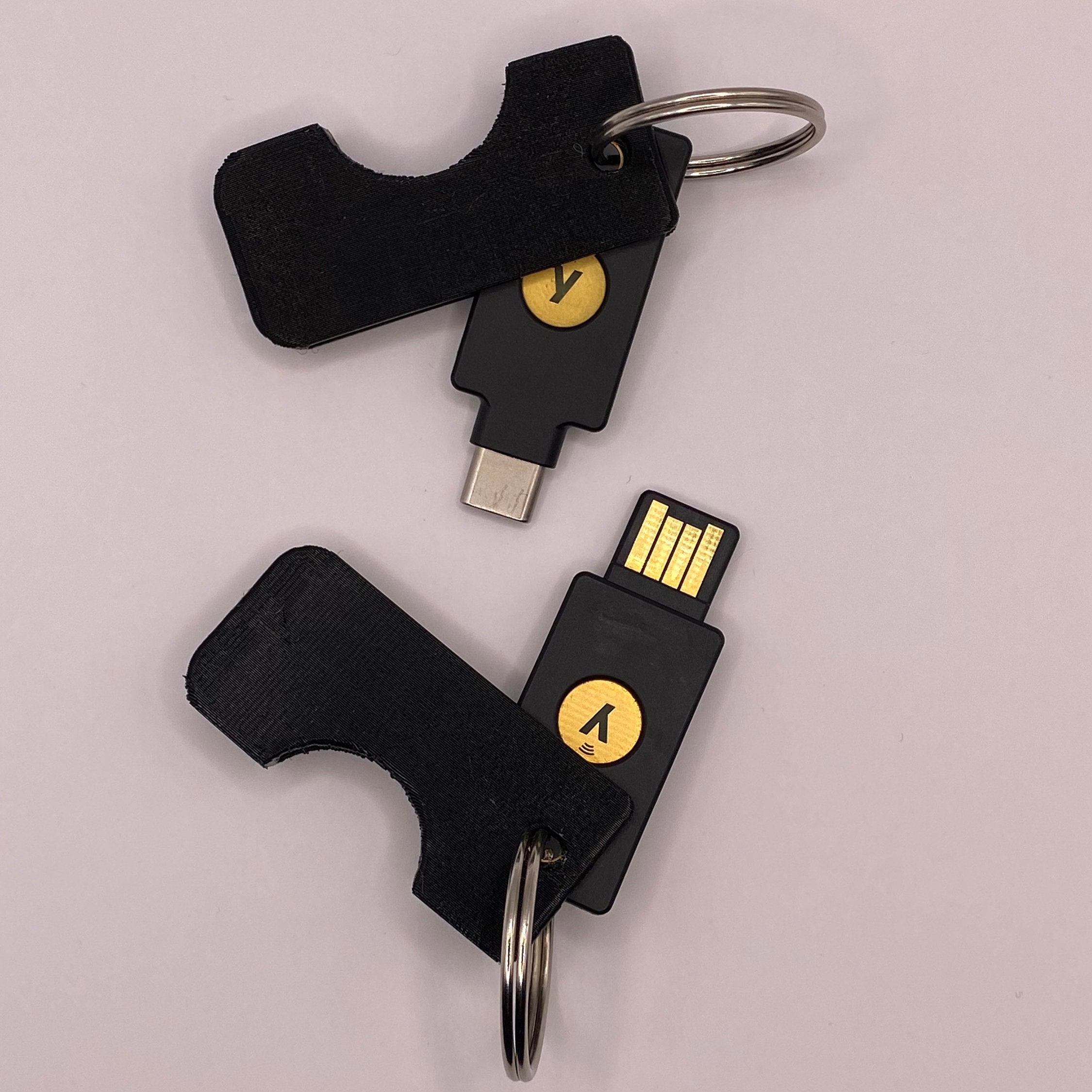 Yubico Yubikey 5 5C Flexible TPU Protective Case Keychain - Etsy Ireland