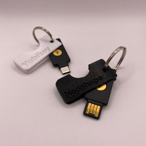 Yubico Yubikey 5, 5C Customizable Protective Case Keychain - Etsy