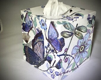 Butterfly Tissue Box - Etsy