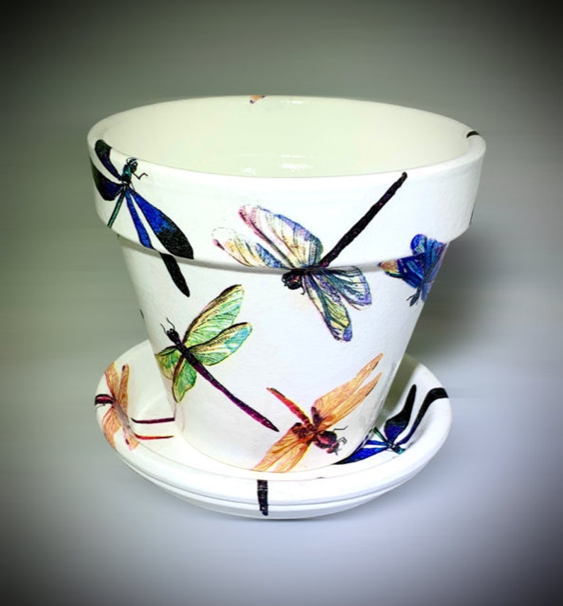 Darling Dragonfly Pot - Etsy