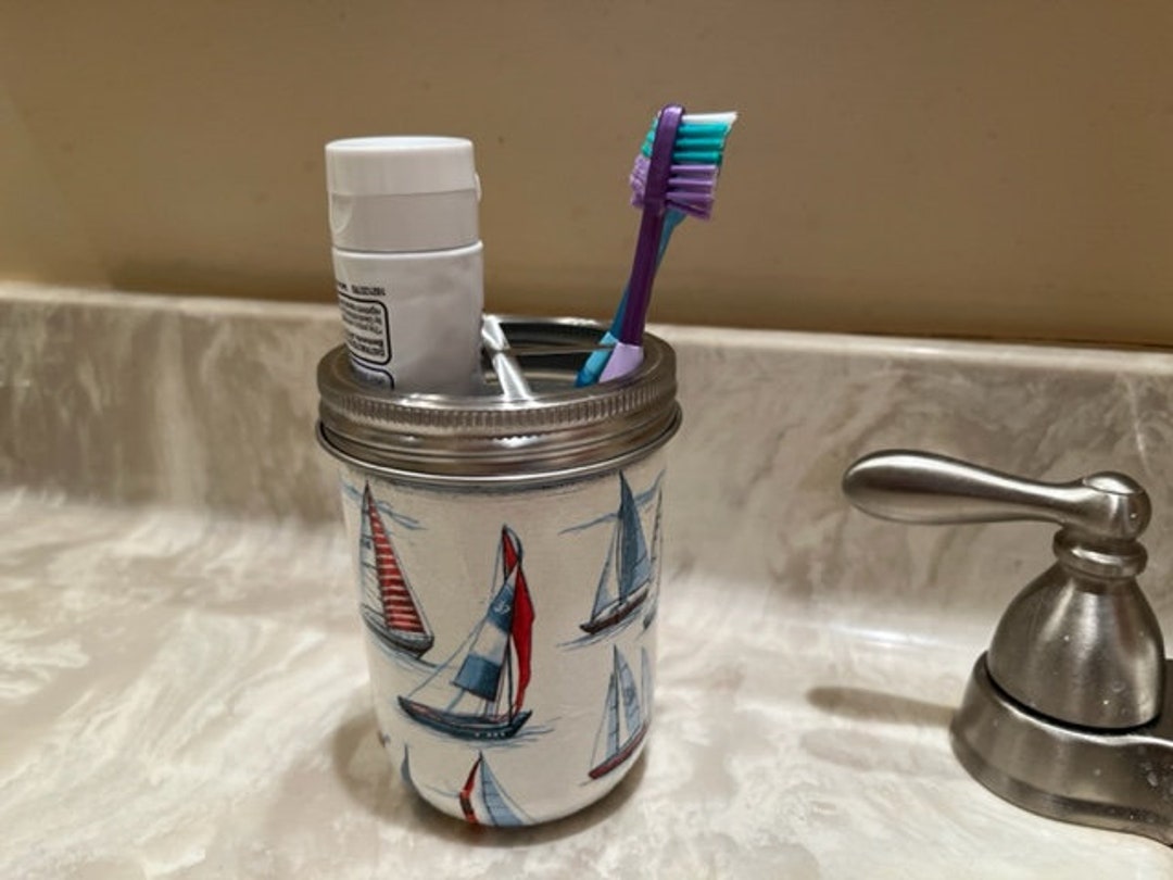 Sailboat Toothbrush Holder - Etsy
