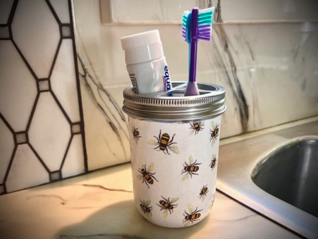 Honey Bee Toothbrush Holder - Etsy