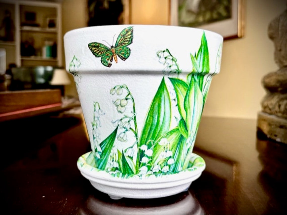 Lovely 5 Lilly of the Valley Pot - Etsy