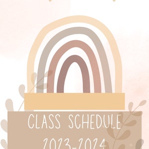 Teacher Binder Cover; Printable PDF; Lesson Plan Dividers; Boho Design ...