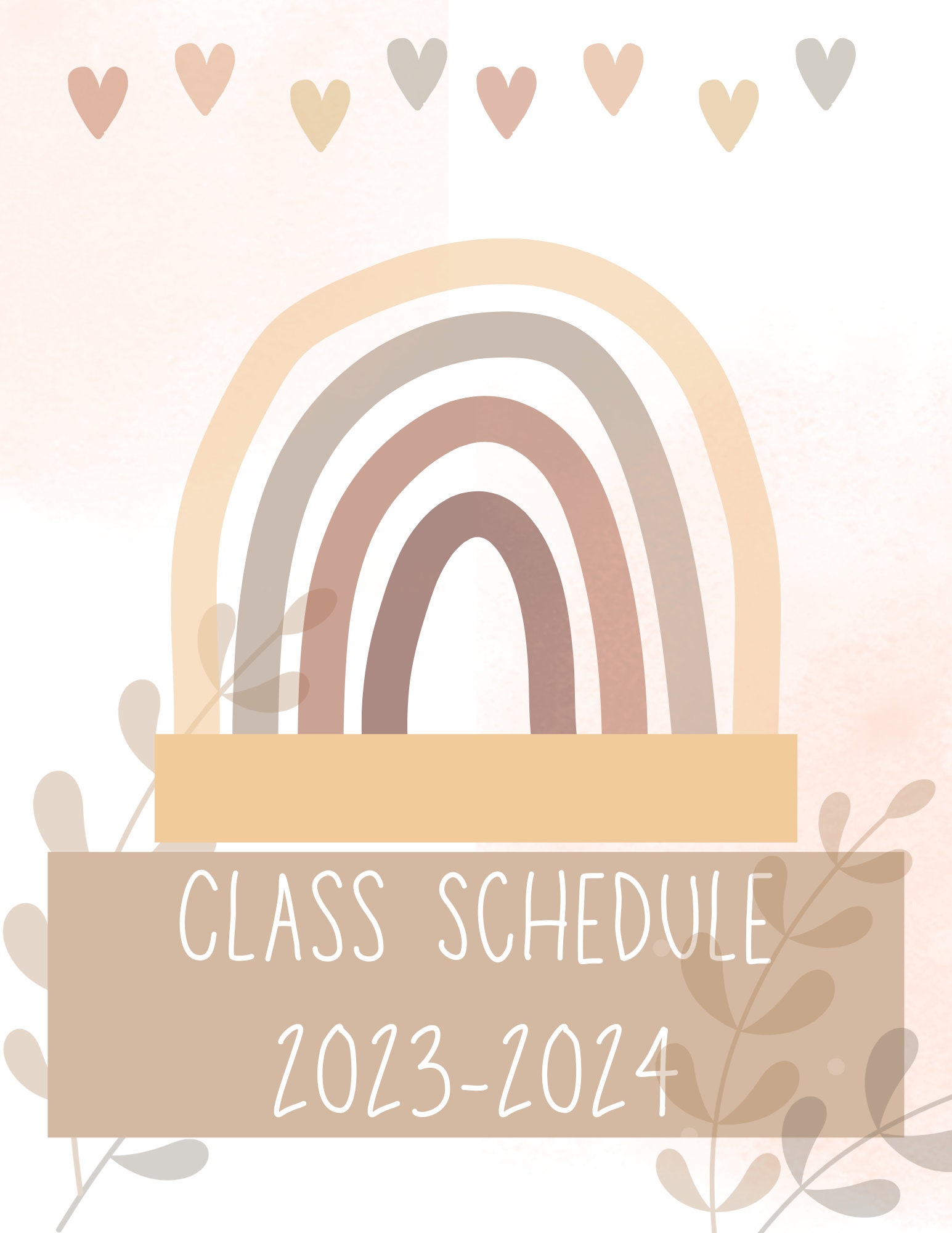 Teacher Binder Cover; Printable PDF; Lesson Plan Dividers; Boho Design ...