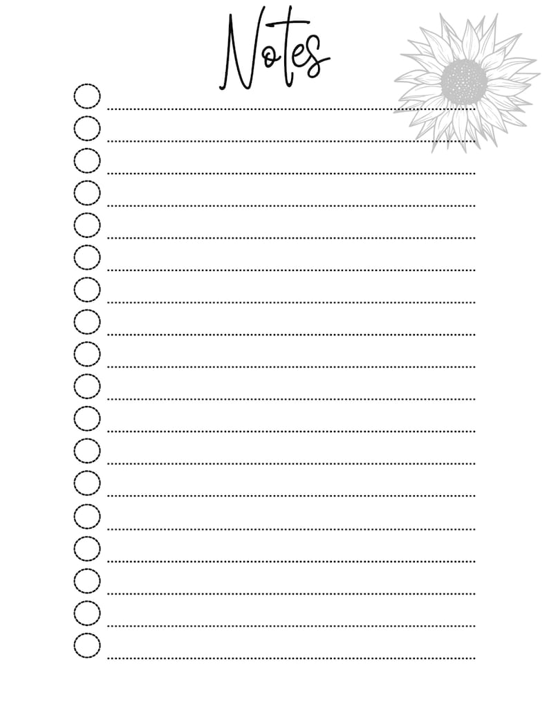 Lined Monthly Calendar, Portrait, Printable Download, Jan-dec - Etsy