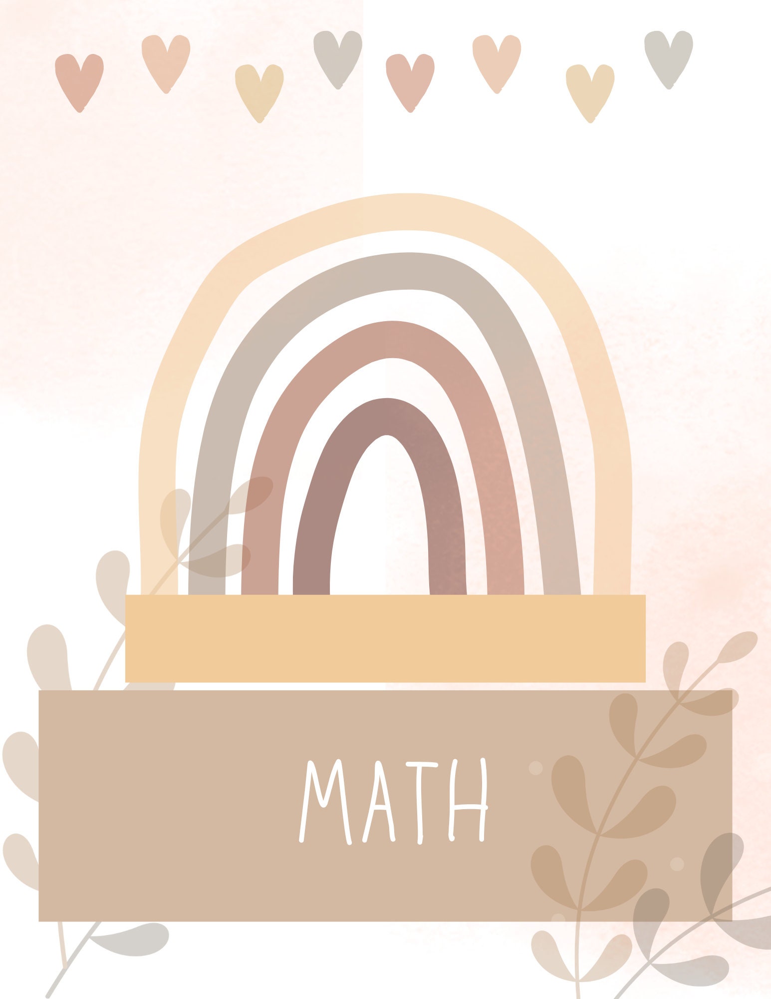 Teacher Binder Cover; Printable PDF; Lesson Plan Dividers; Boho Design ...