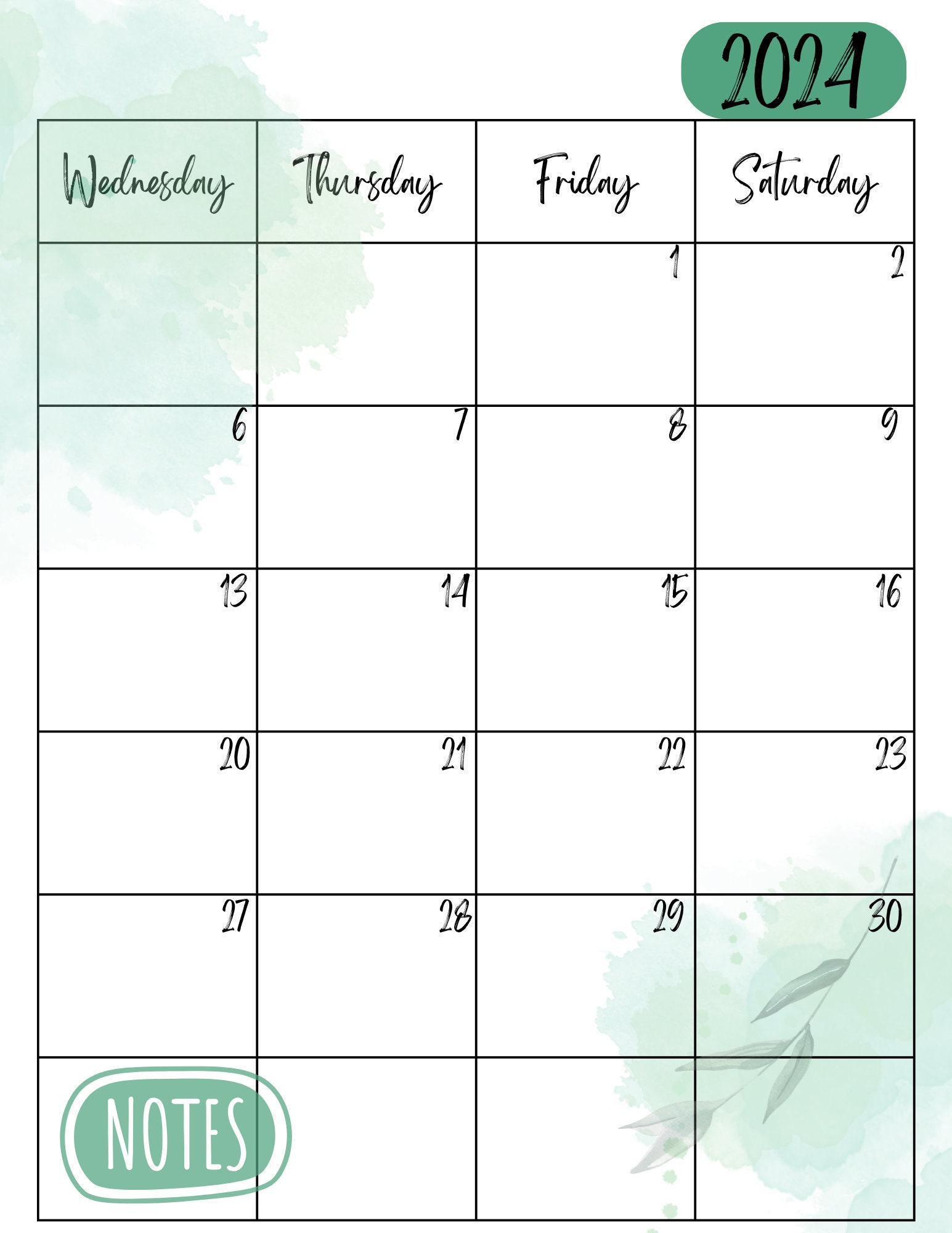 Printable 2024 Planner Daily and Monthly Pages/daily Planner/ Meal ...