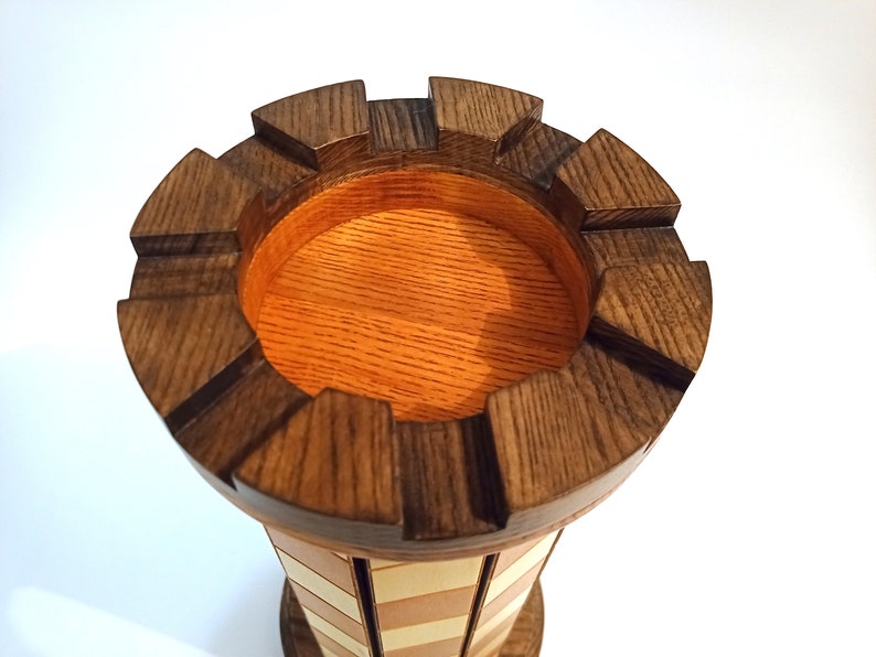 Handmade Wooden Chess Set in the Form of a Rook. Chess Tower. - Etsy