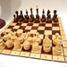 Сhess Queen. Handmade Wooden Chess Tower. Playfield Size 41 X - Etsy