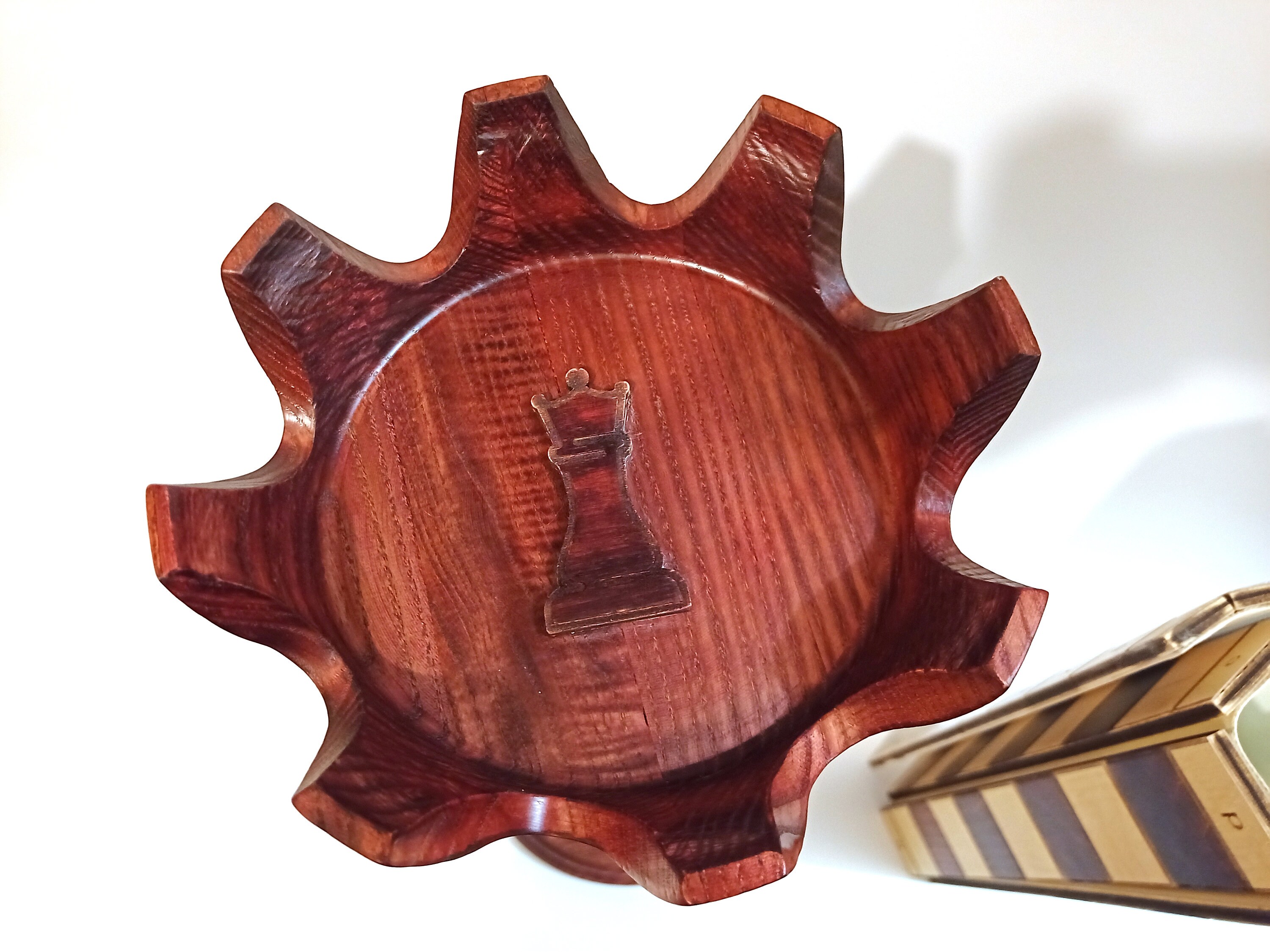 Сhess Queen. Handmade Wooden Chess Tower. Playfield Size 41 X - Etsy