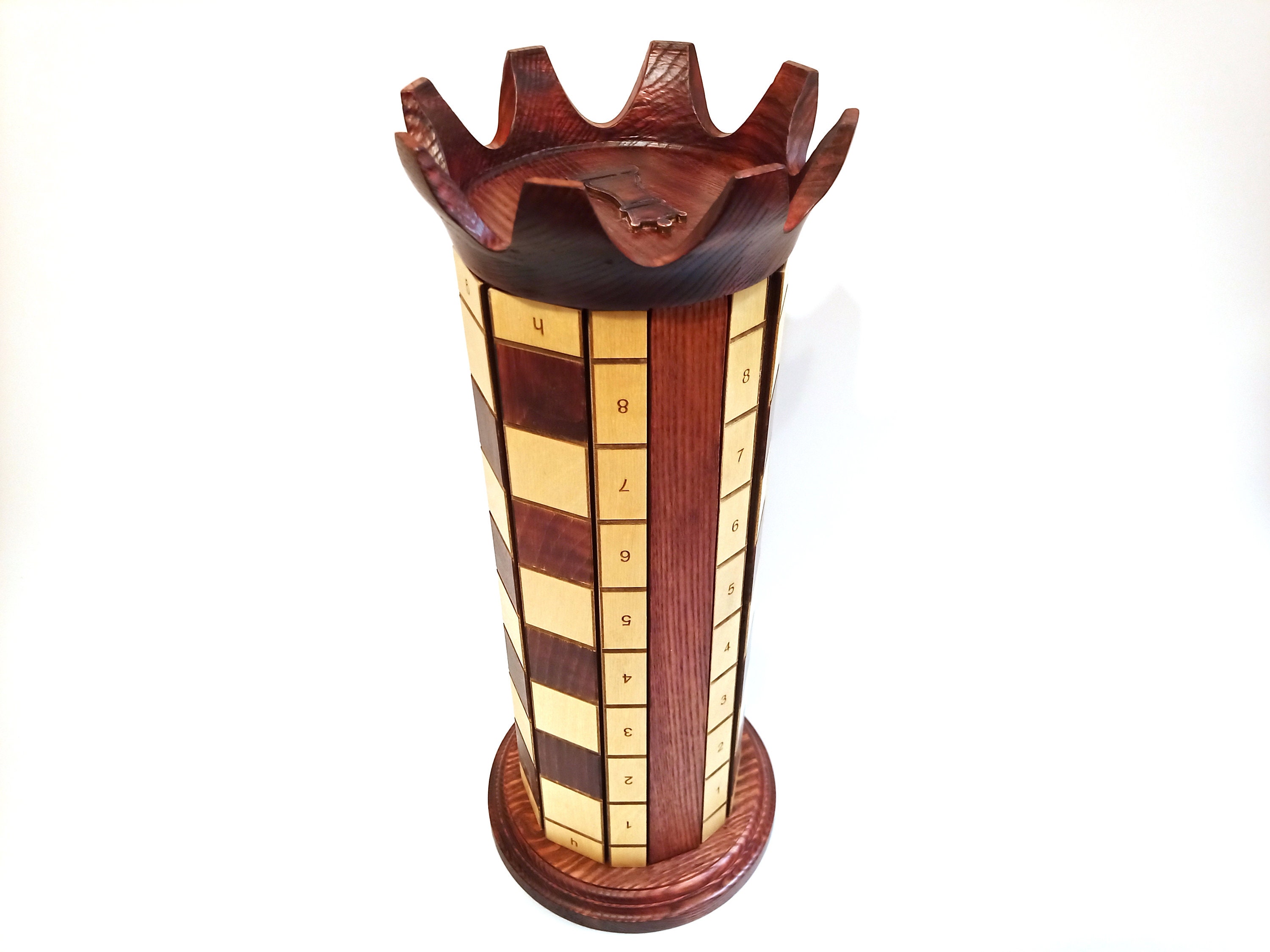 Сhess Queen. Handmade, Wooden Chess Tower. Playfield Size 41 X 41 Cm ...