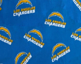 Chargers Fabric | Etsy