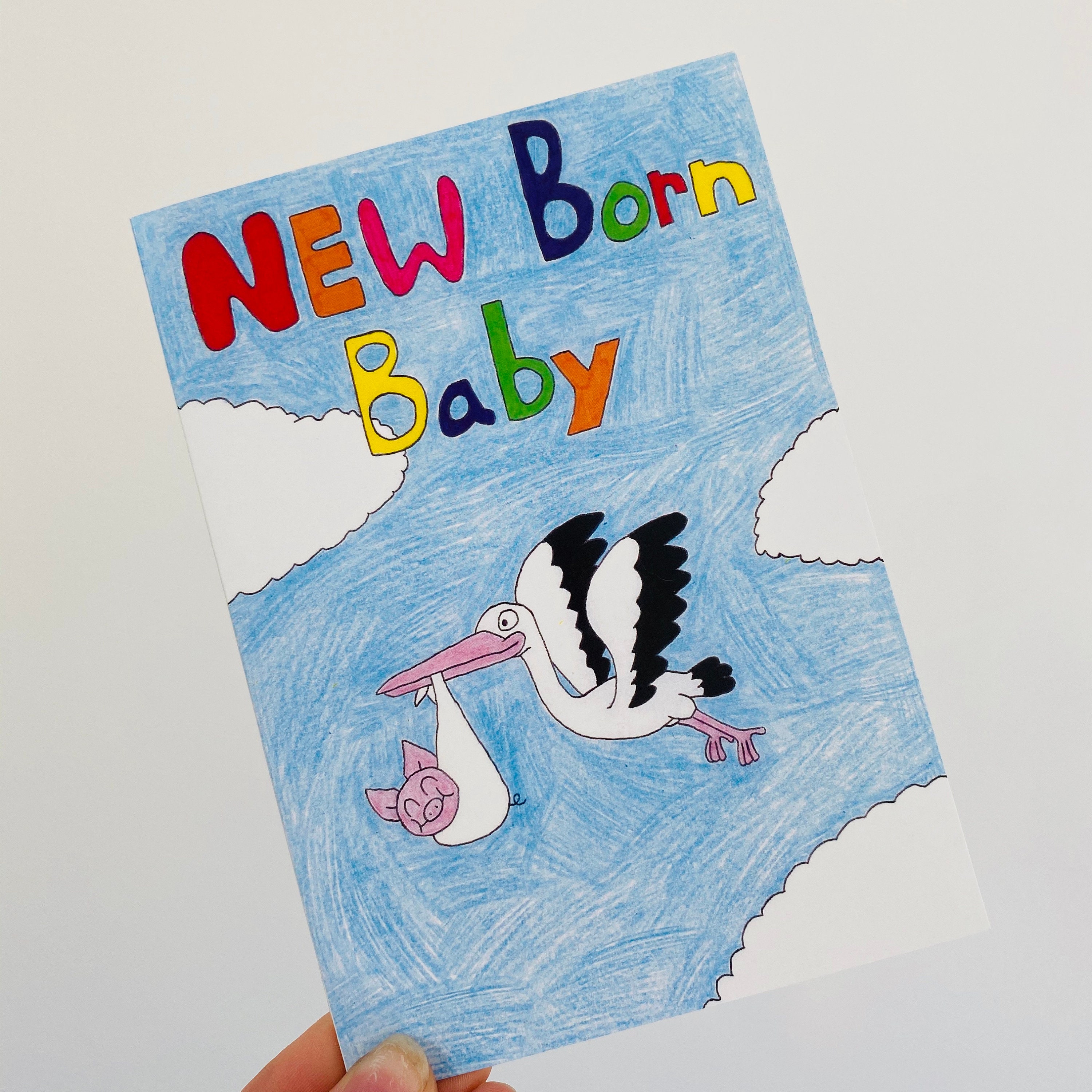 Pig Get Well Soon Card - Etsy