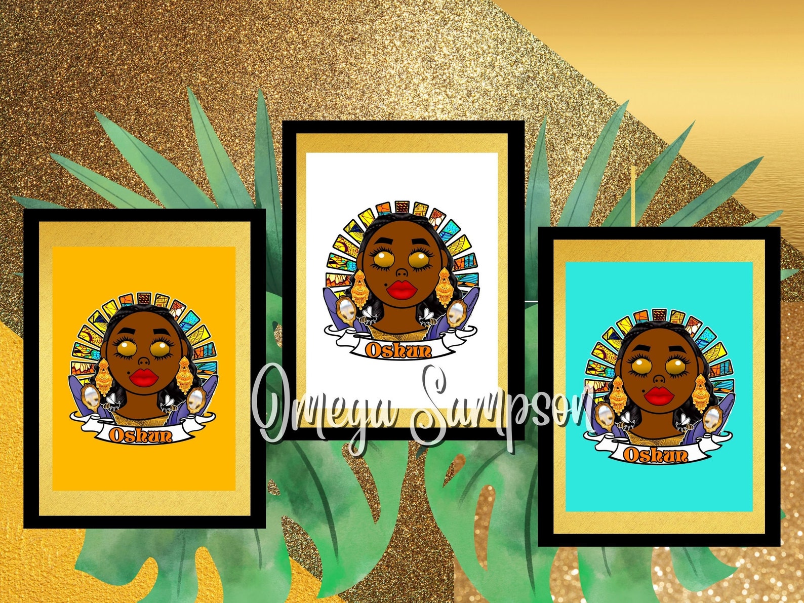 Oshun Oxum Osun African Goddess Orisha Yoruba Santeria Vodun - Etsy