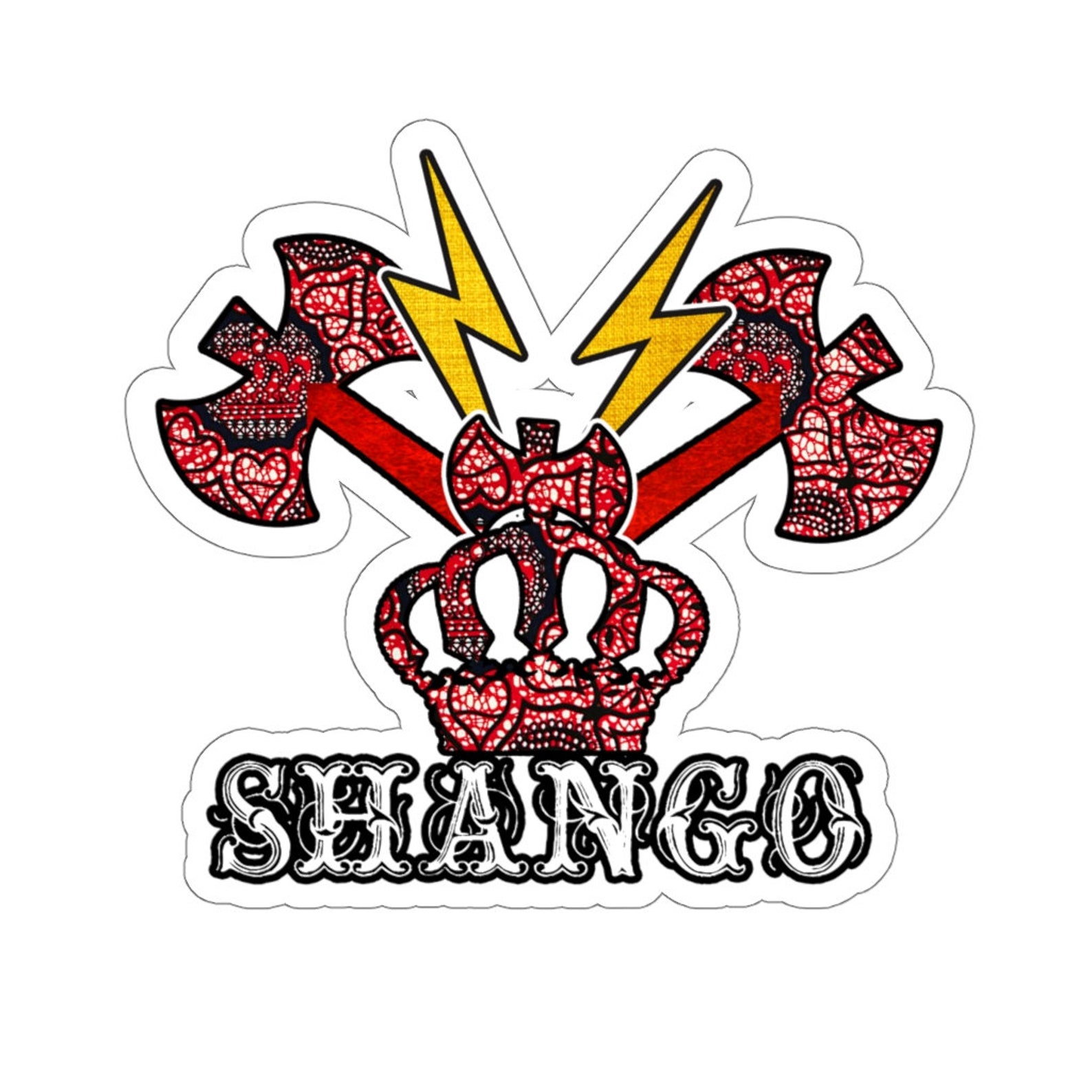 Shango Sango Chango Orisha Sticker Notebook Sticker Xango | Etsy